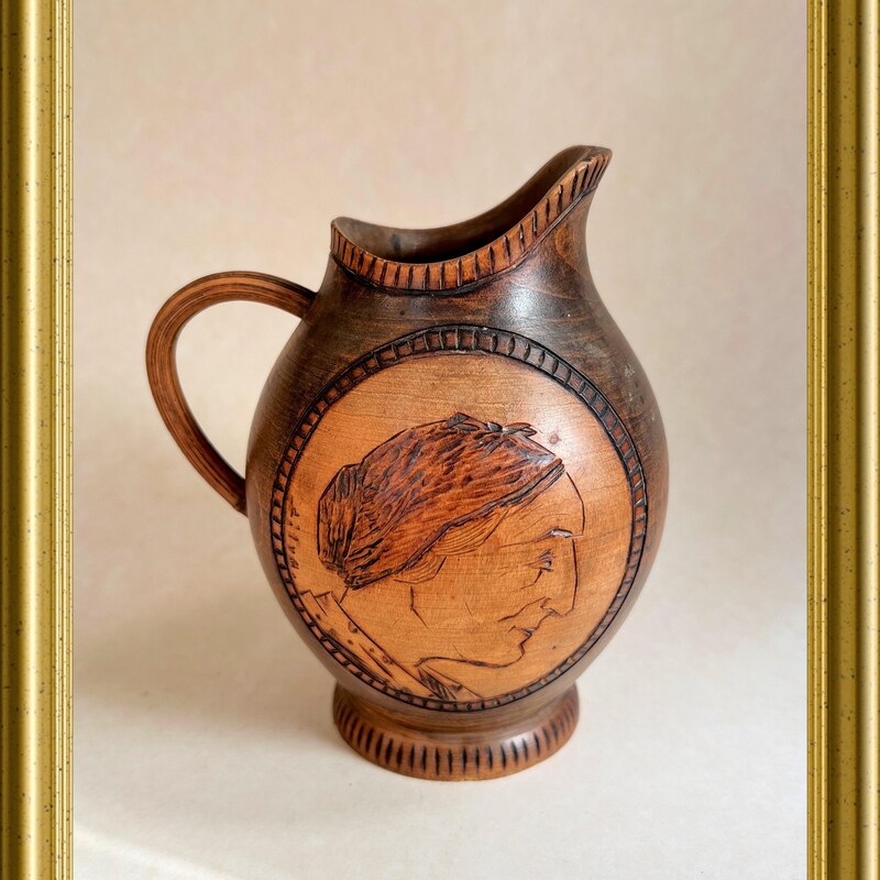 Wooden Jug - Etsy