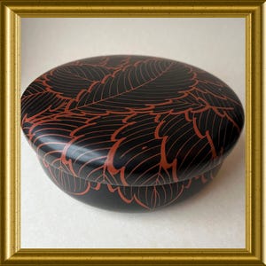 Vintage Large Lacquer Box - Etsy