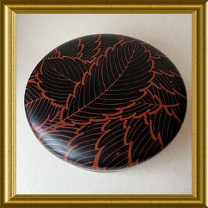 Vintage Large Lacquer Box - Etsy