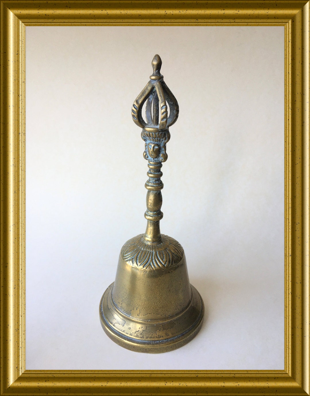 Vintage Brass Bell - Etsy
