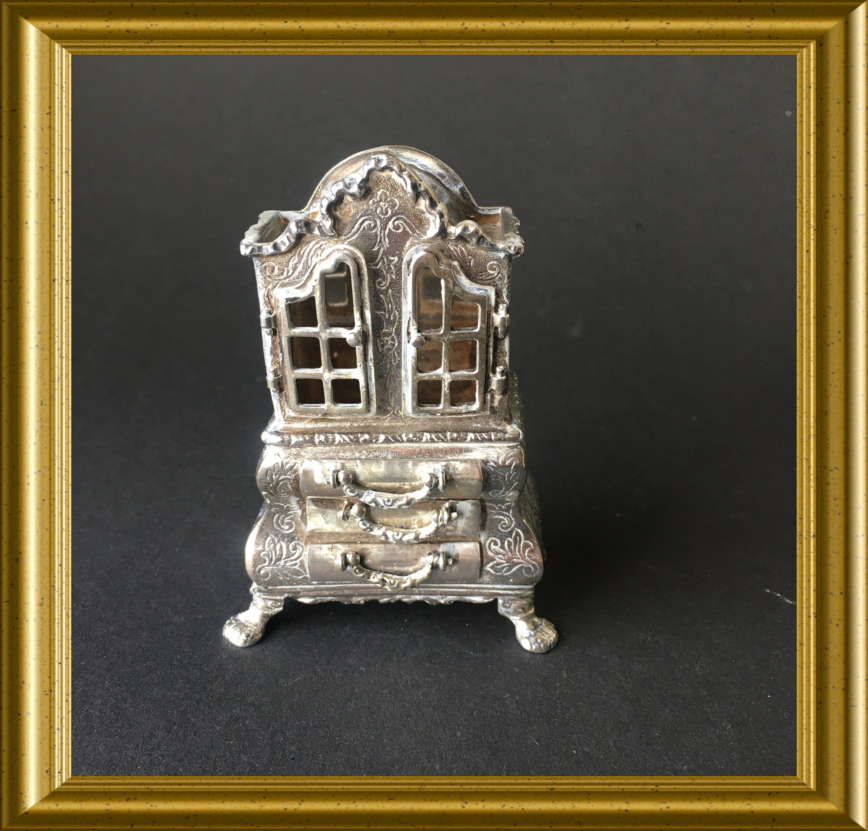 Miniature silver cabinet, large model