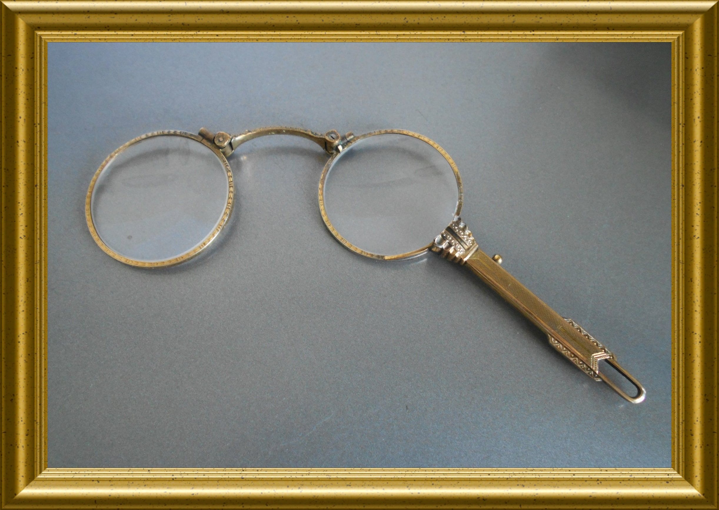 Antique Lorgnette Eye Glasses Spectacles Folding Glasses Etsy