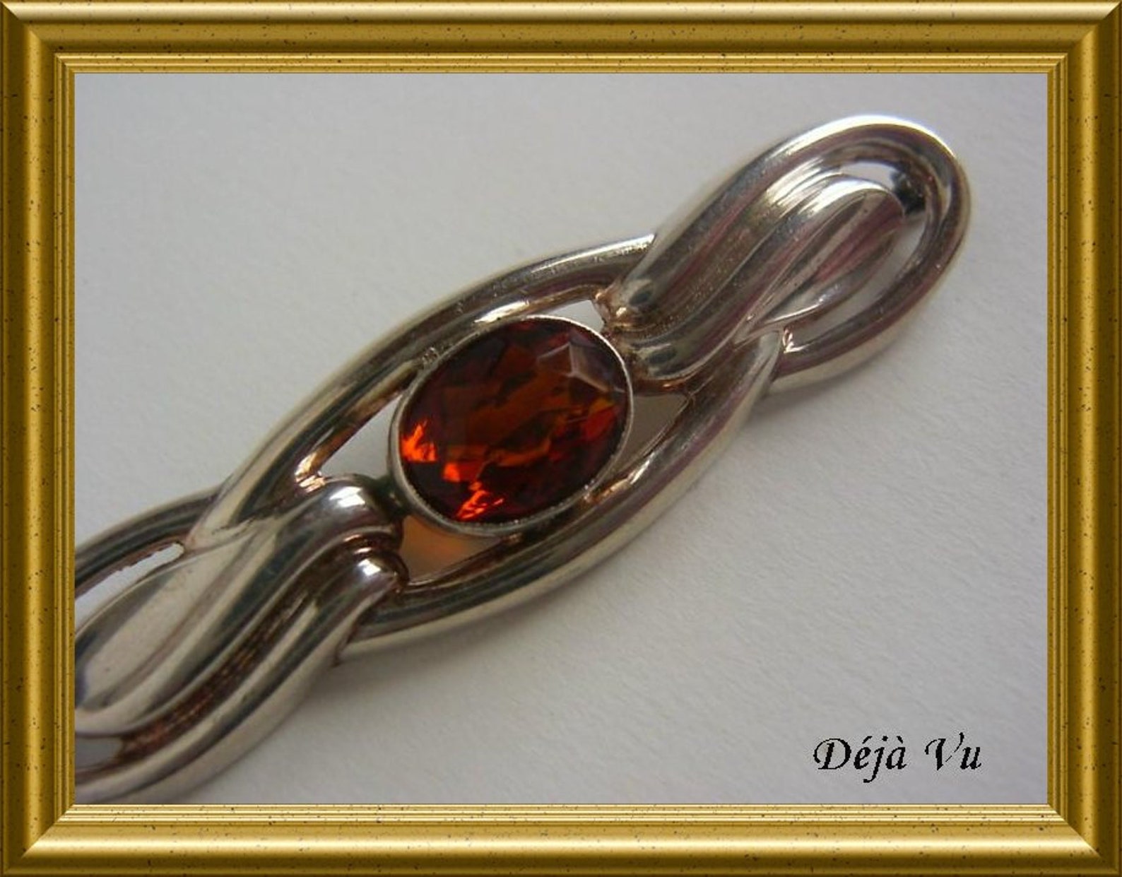 Vintage Silver Brooch - Etsy