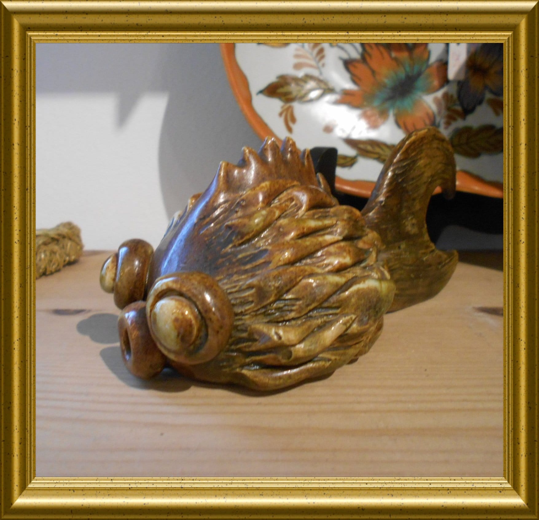Vintage English figurine : Yare Designs, fish