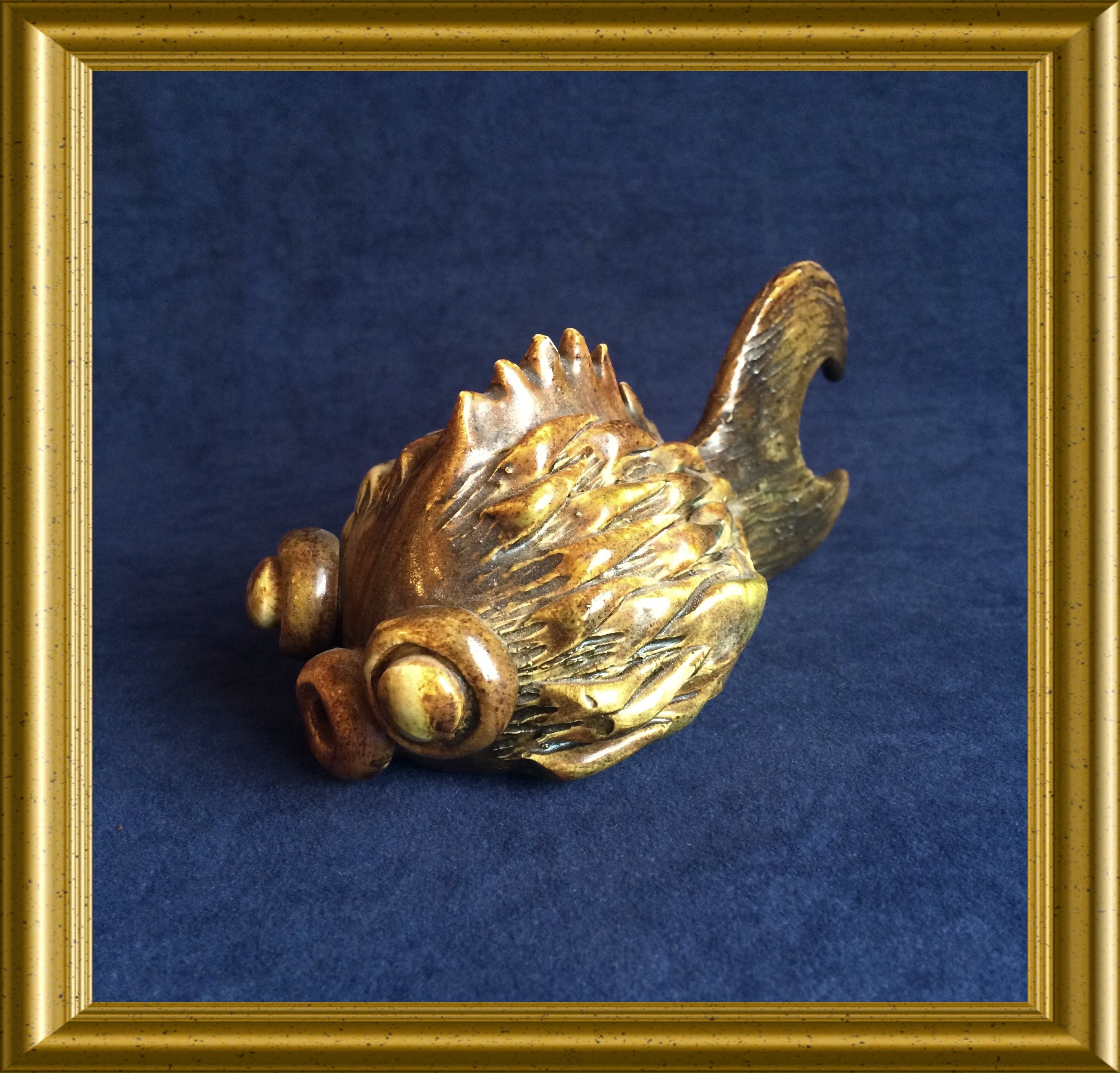 Vintage English figurine : Yare Designs, fish