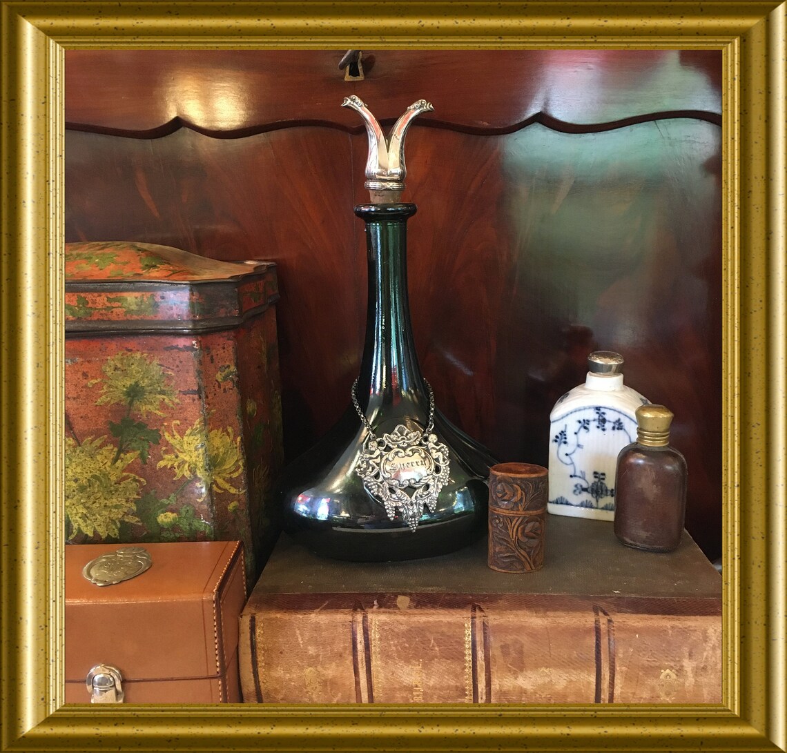 Antique Porcelain Tea Caddy - Etsy