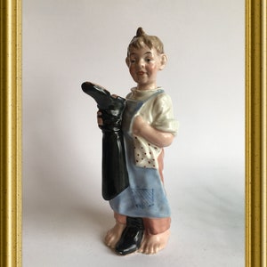 Vintage Figural Decanter: Shoemaker With Boots - Etsy