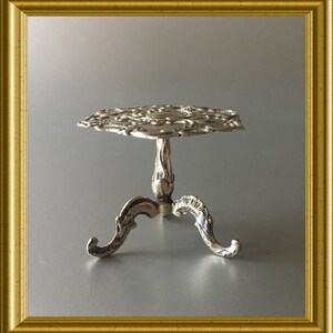 Antique Miniature Silver Table: Hanau Around 1900 - Etsy