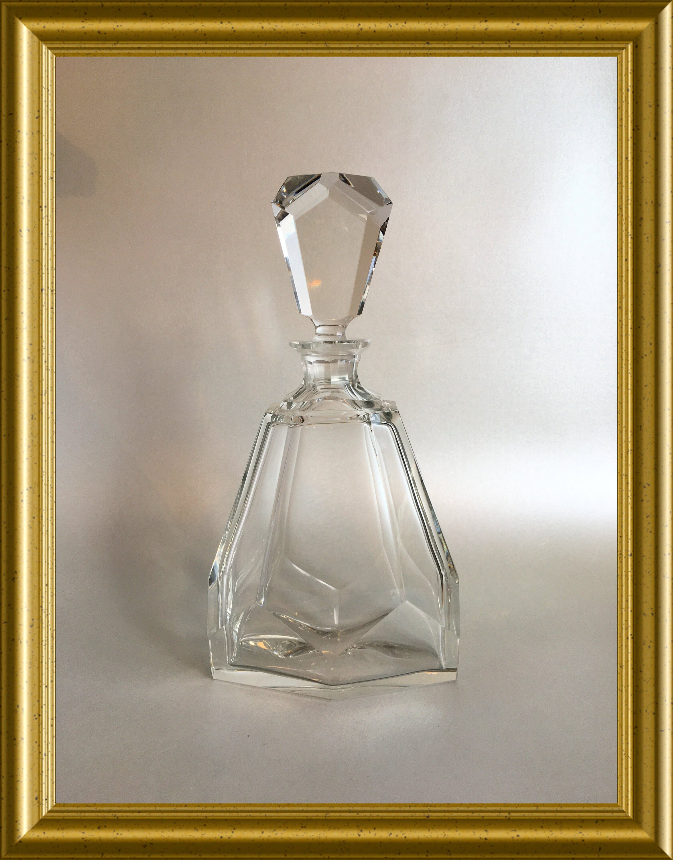 Art deco carafe, decanter, bottle