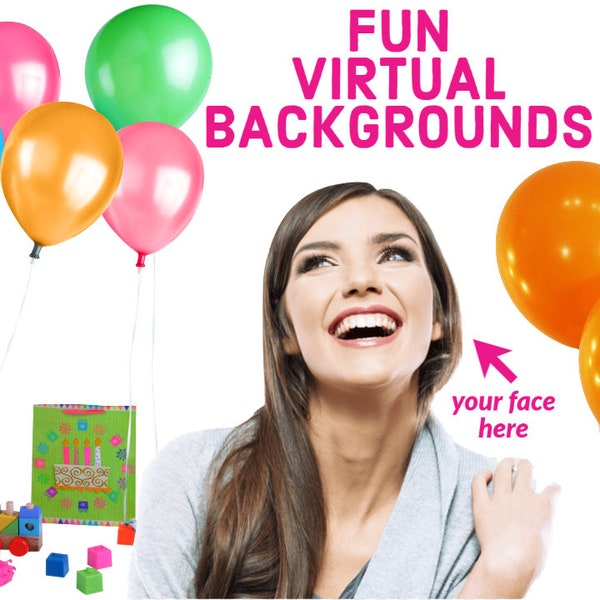 Teams Backgrounds Happy Birthday - Etsy