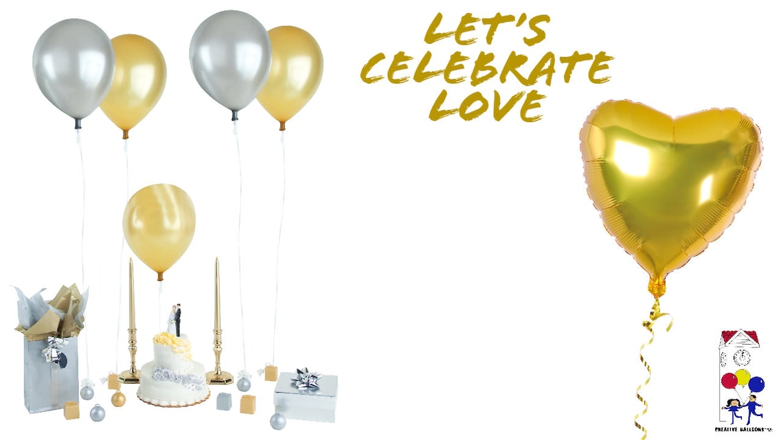 Let's Celebrate Love Wedding Virtual Background | Zoom Custom Virtual ...