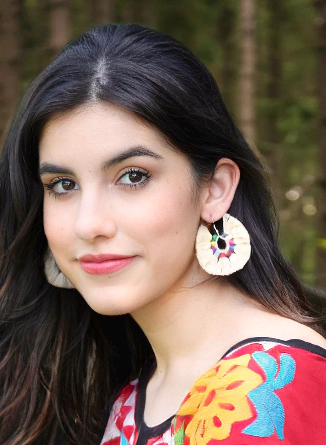 Handmade Thread Earrings - Mexican Earrings - Mayan Artesanías - Etsy