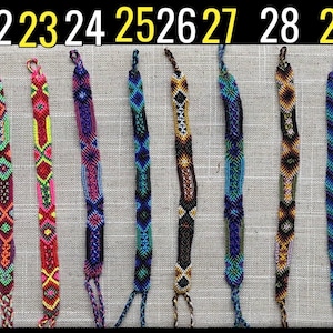 Mexican Woven Friendship Bracelet: Handmade Boho Adjustable Bracelet - Etsy