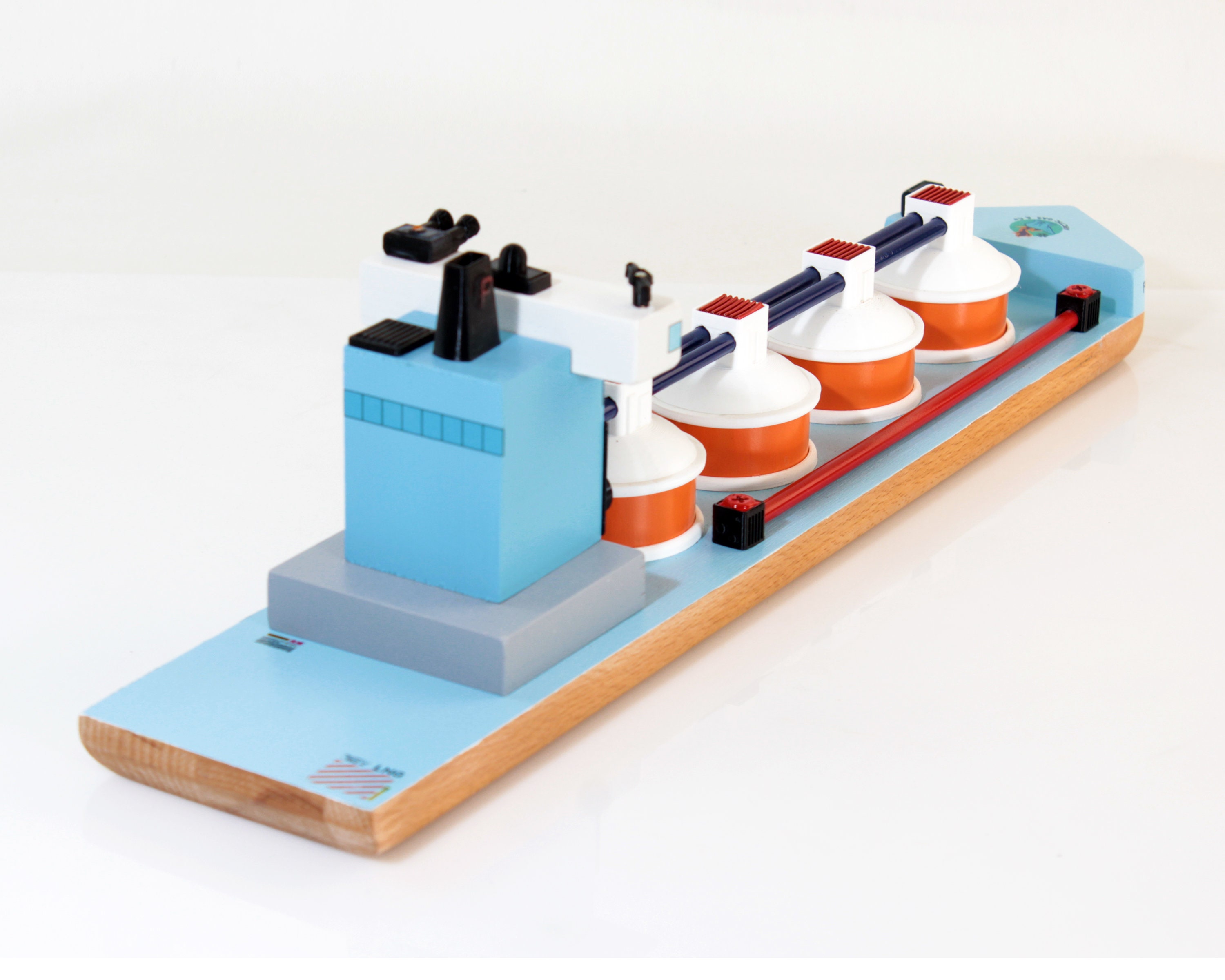 Container Wood Ship Toy, LNG Carrier, Gas Wooden Ship Toy, Wood Gas ...