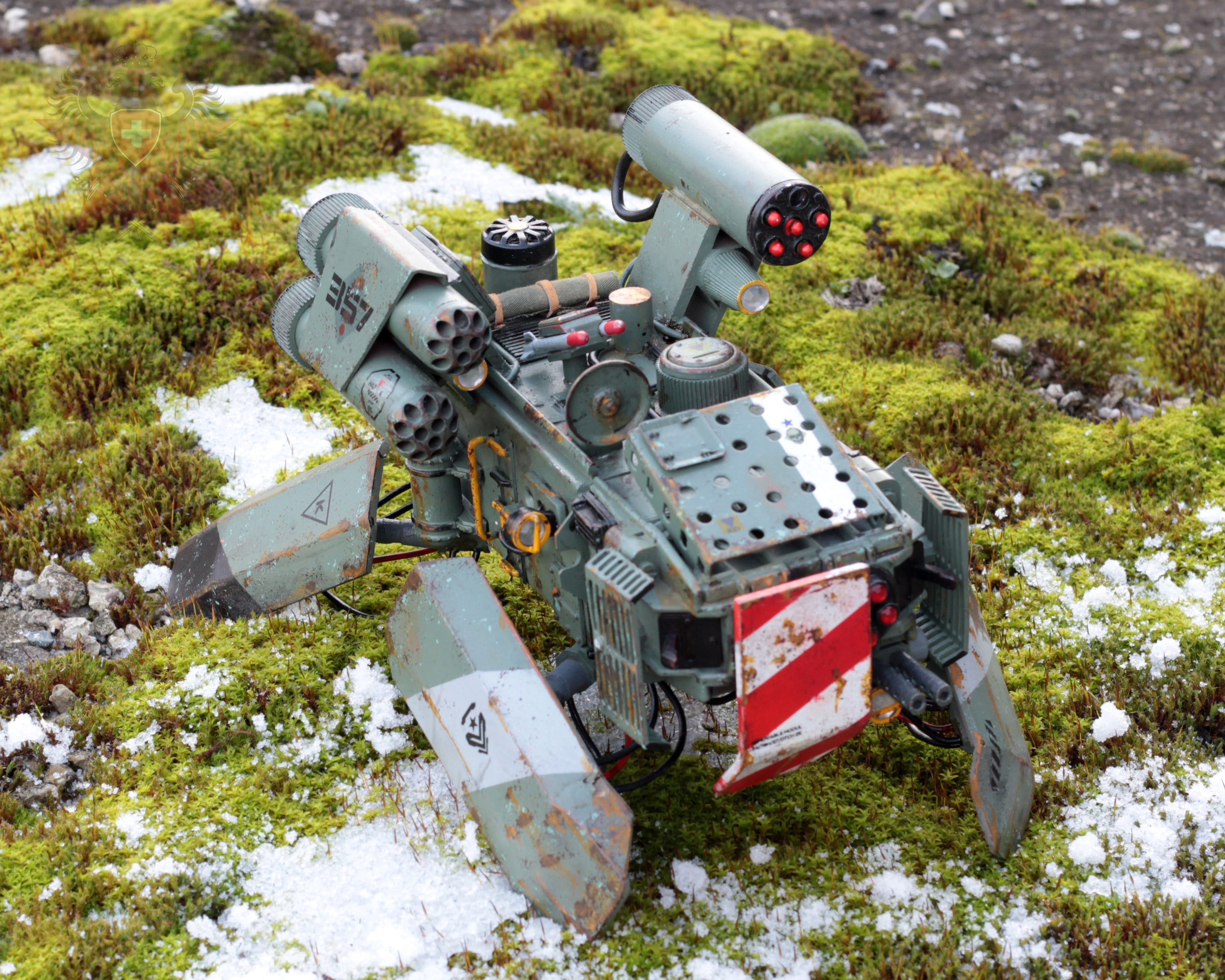 Combat Mech Action Figure: Detailed Sci-fi Display Robot / Handmade - Etsy