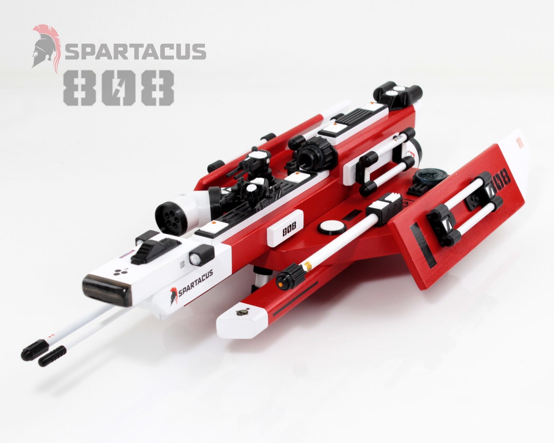 Wood Model Spaceship Toy / Collectible Toy / Display Space Ship / Sci ...