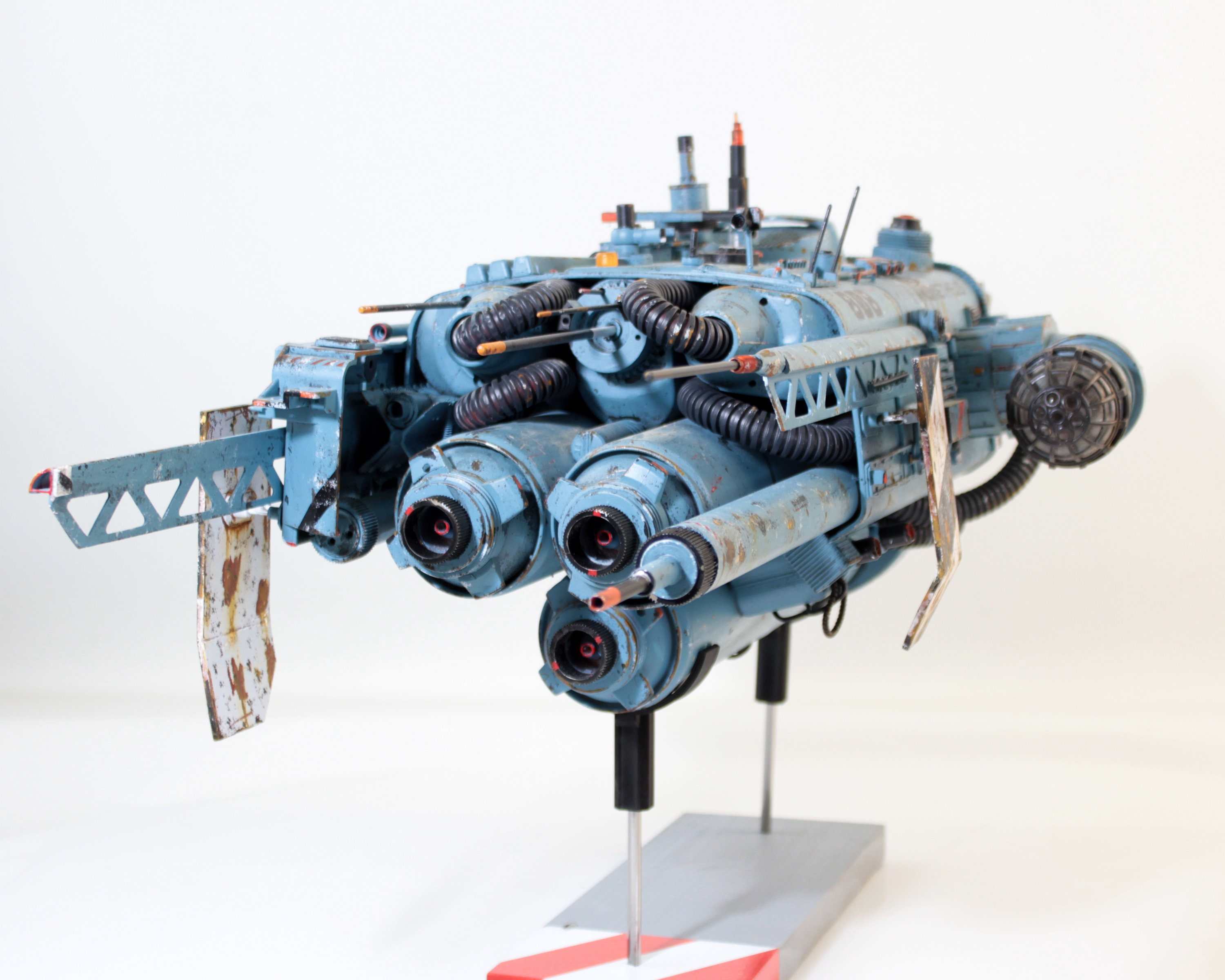 Spaceship Model Gas Carrier Tanker Scratchbuild Spaceship / Collectible ...