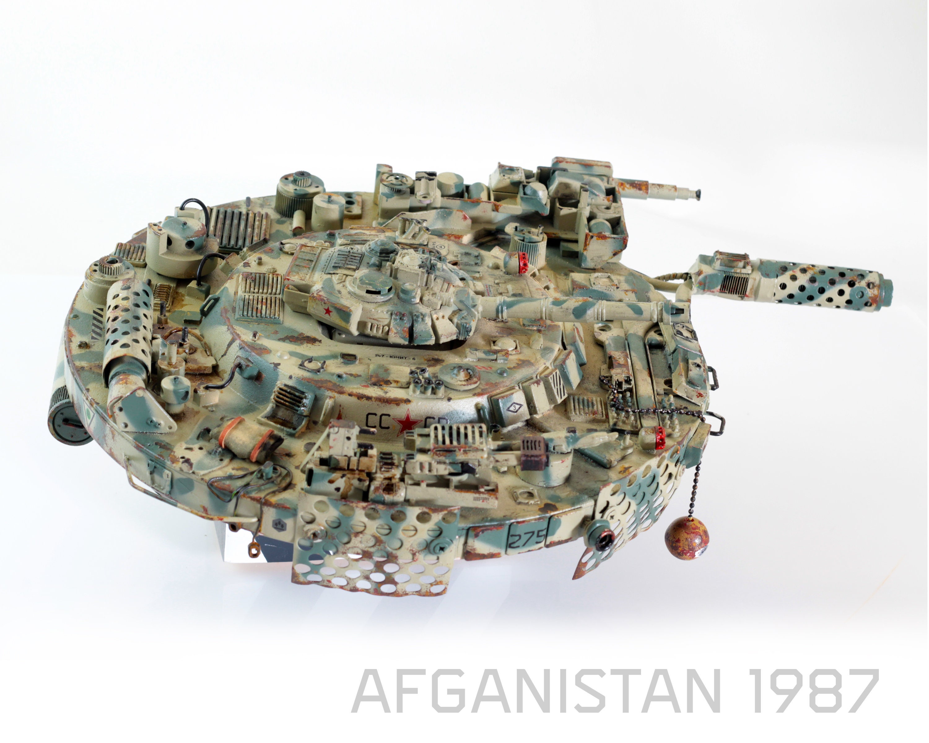 Scratch Build Model Soviet Hover Combat Tank / Sci-fi Tank / Heavy ...