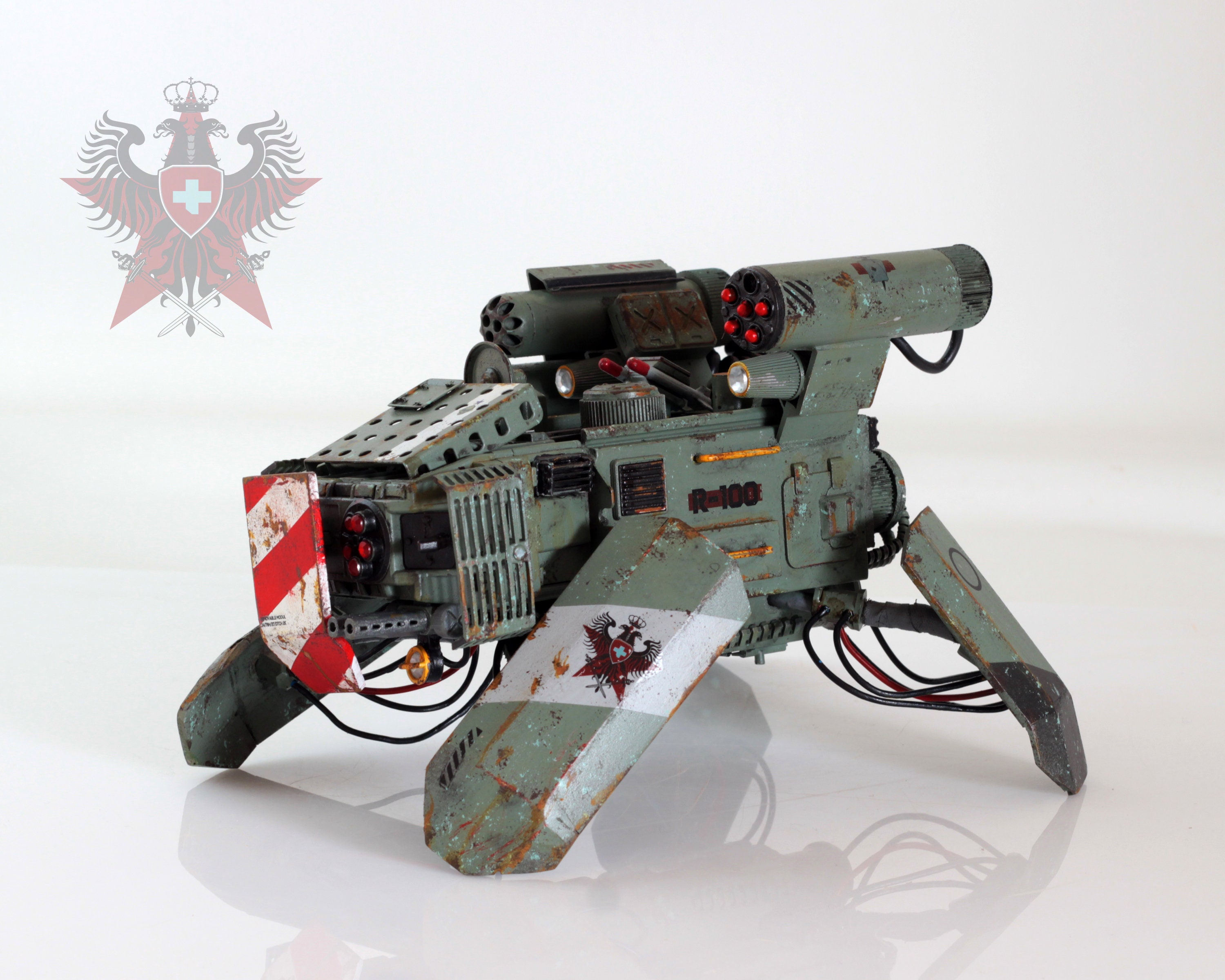 Scratch Build Model Combat Mech / Action Figure / Protector/ Heavy Mech ...