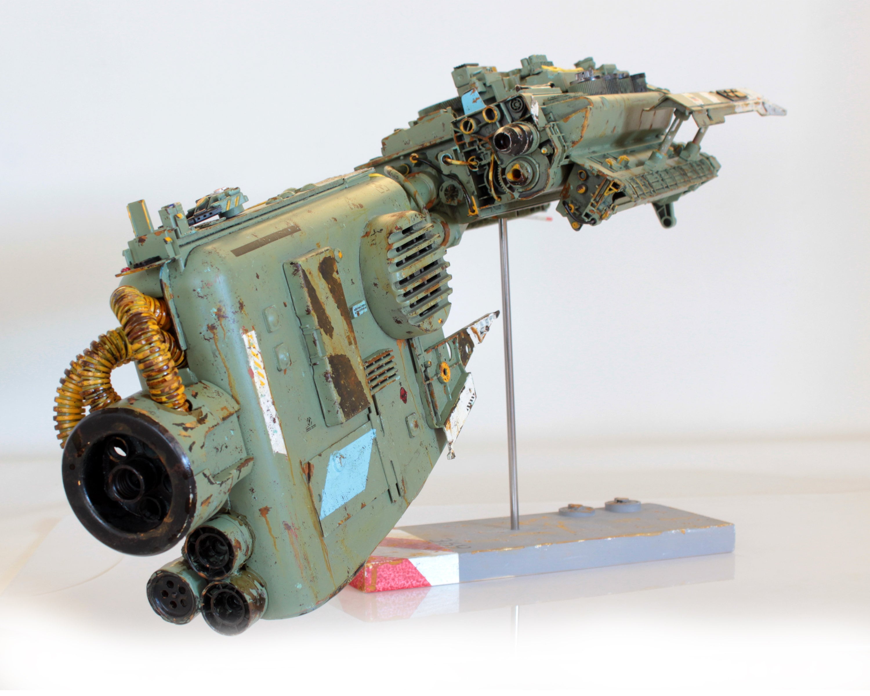 Scratch Build Model Spaceship for Electronic Warfare / Collectible Toy ...