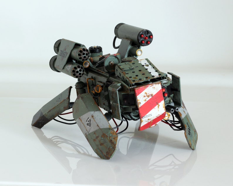 Scratch Build Model Combat Mech / Action Figure / Protector/ Heavy Mech ...