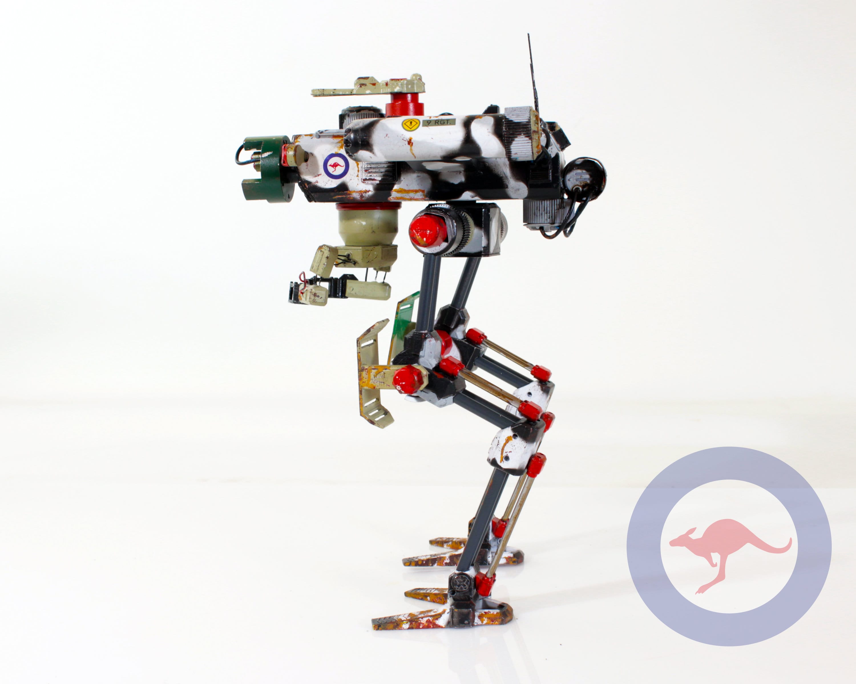 Scratch Build Model Combat Mech / Action Figure / Protector/ Heavy Mech ...