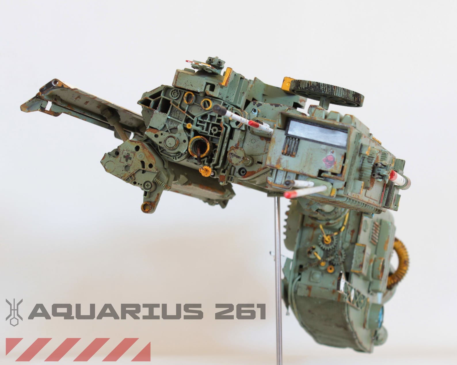 Scratch Build Model Spaceship for Electronic Warfare / Collectible Toy ...