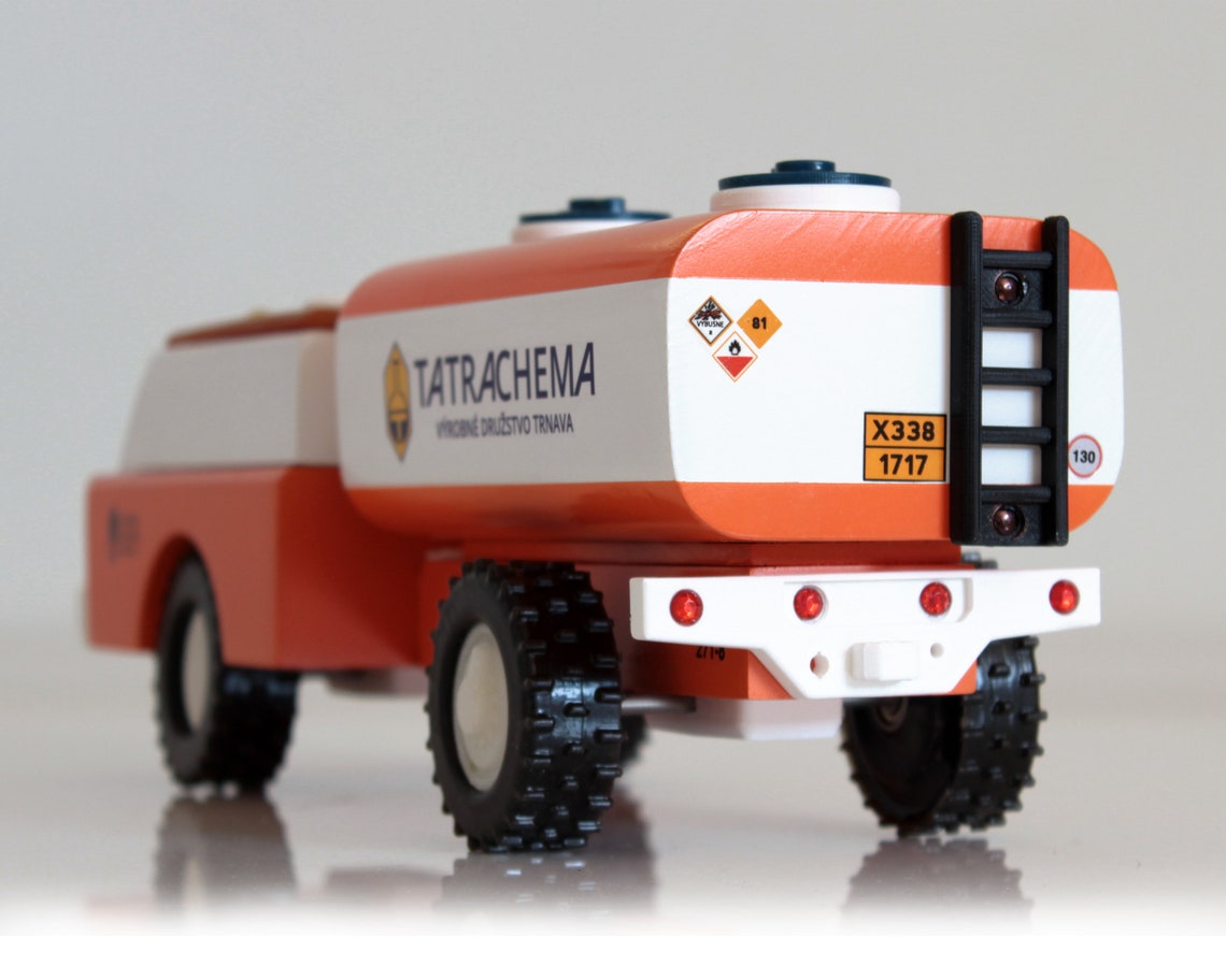 Wooden Tank Truck Toy Handmade Tanker Truck for Children - Etsy