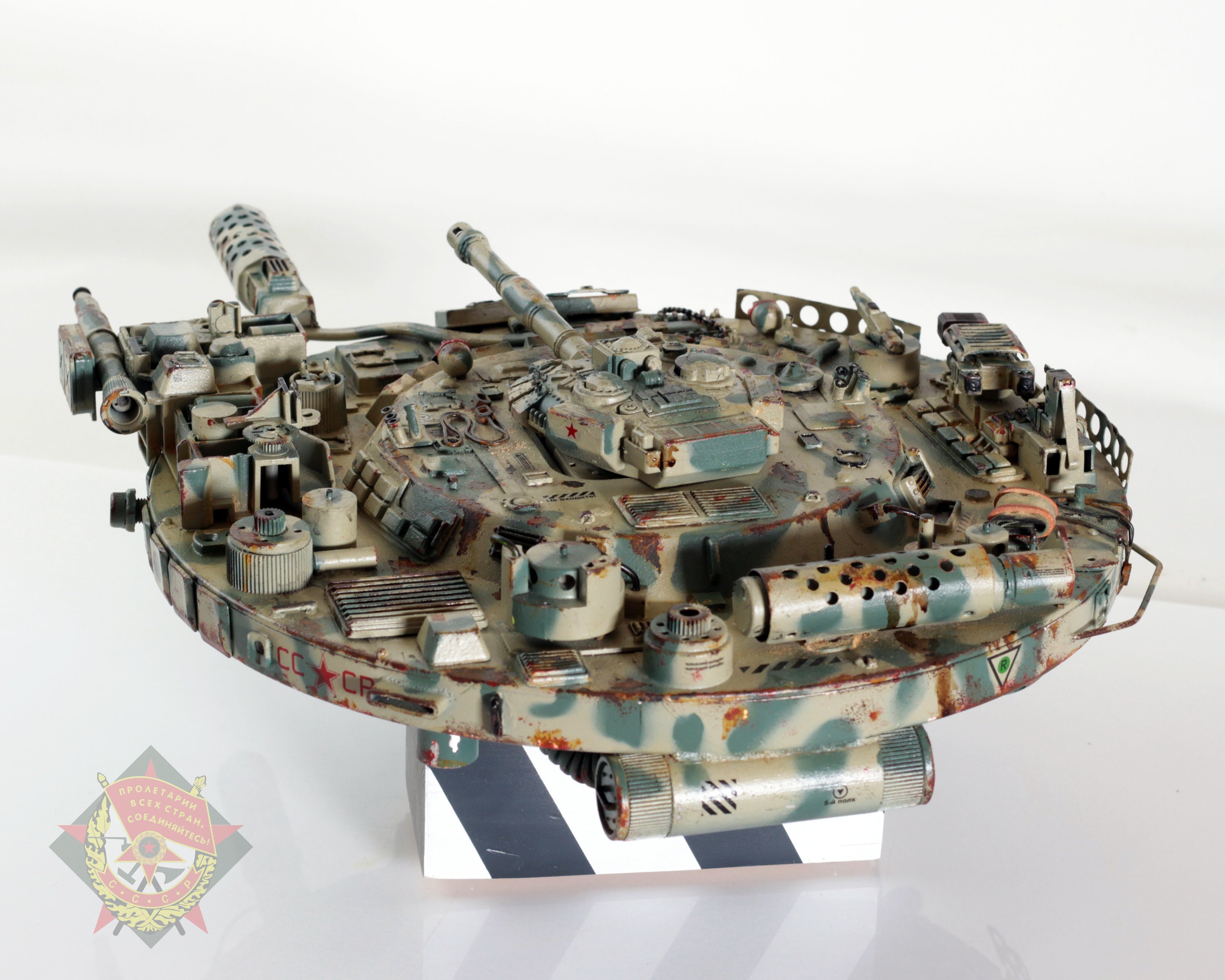 Scratch Build Model Soviet Hover Combat Tank / Sci-fi Tank / Heavy ...