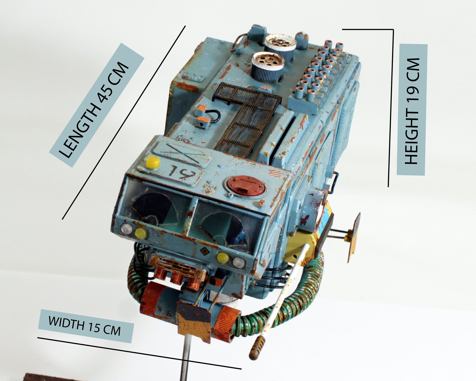 Sci-fi Hovercraft Scratch Build Sci-fi Diorama Truck Big - Etsy