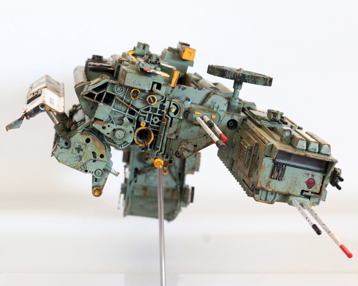 Scratch Build Model Spaceship for Electronic Warfare / Collectible Toy ...