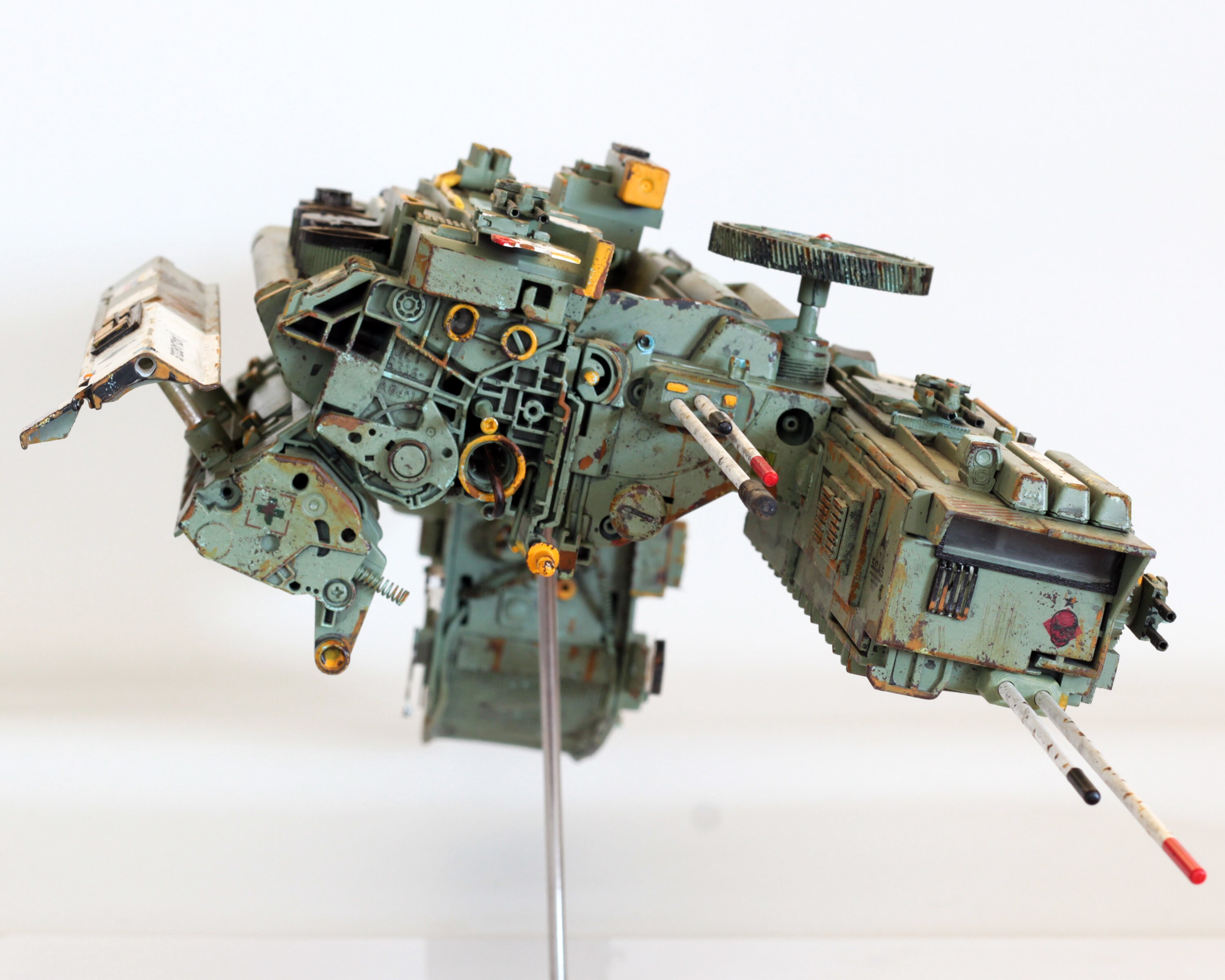 Scratch Build Model Spaceship for Electronic Warfare / Collectible Toy ...