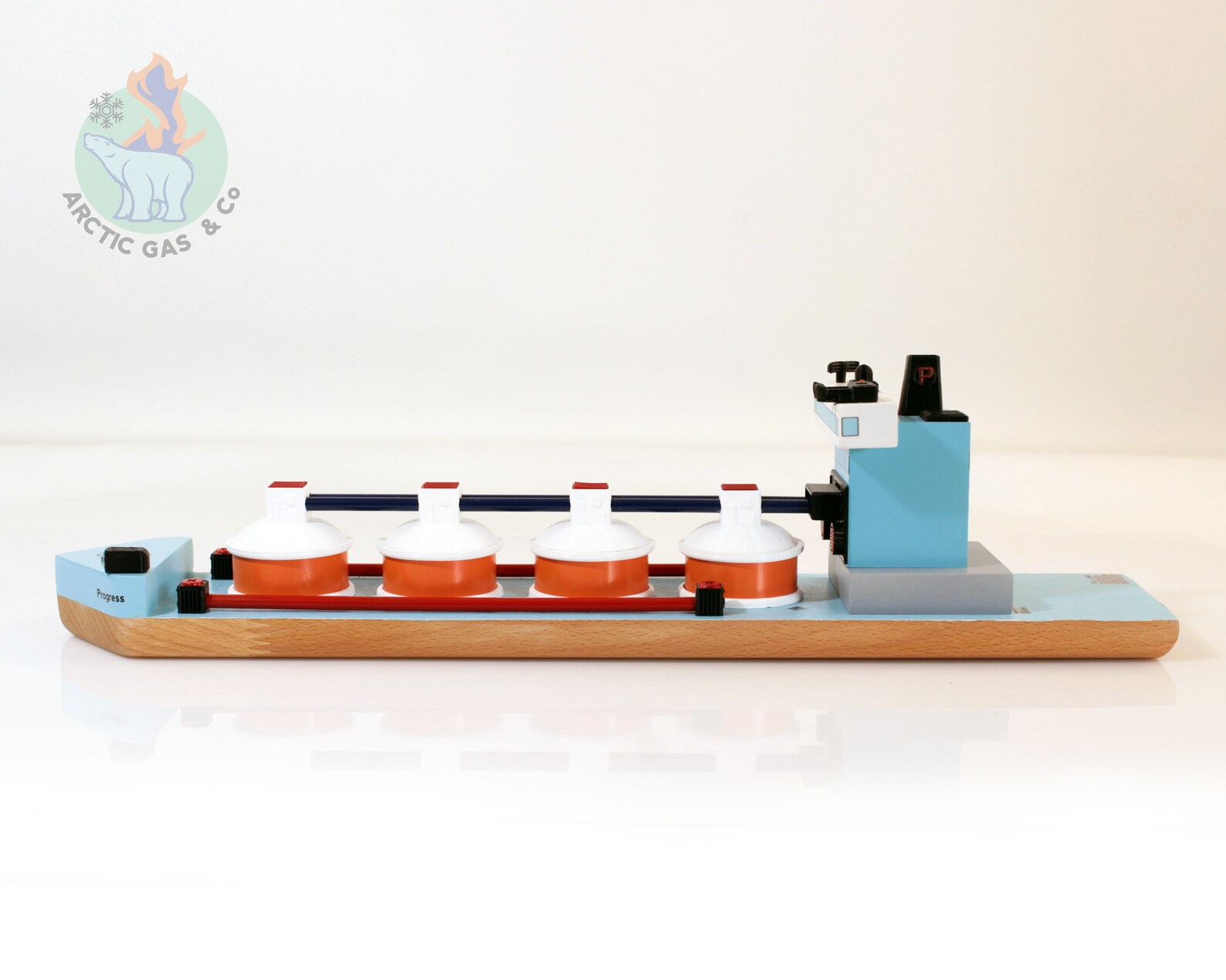 Container Wood Ship Toy, LNG Carrier, Gas Wooden Ship Toy, Wood Gas ...