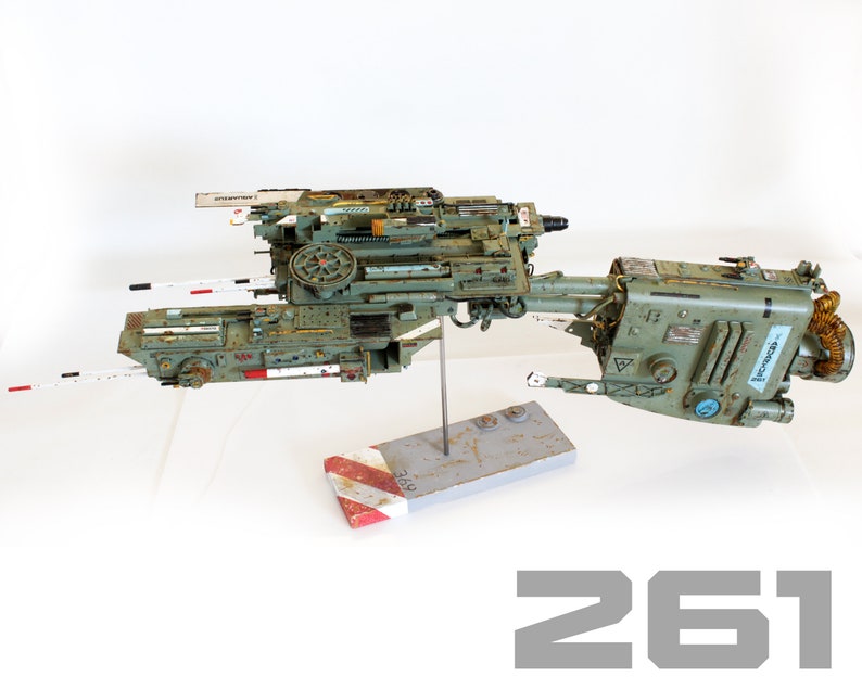 Scratch Build Model Spaceship for Electronic Warfare / Collectible Toy ...