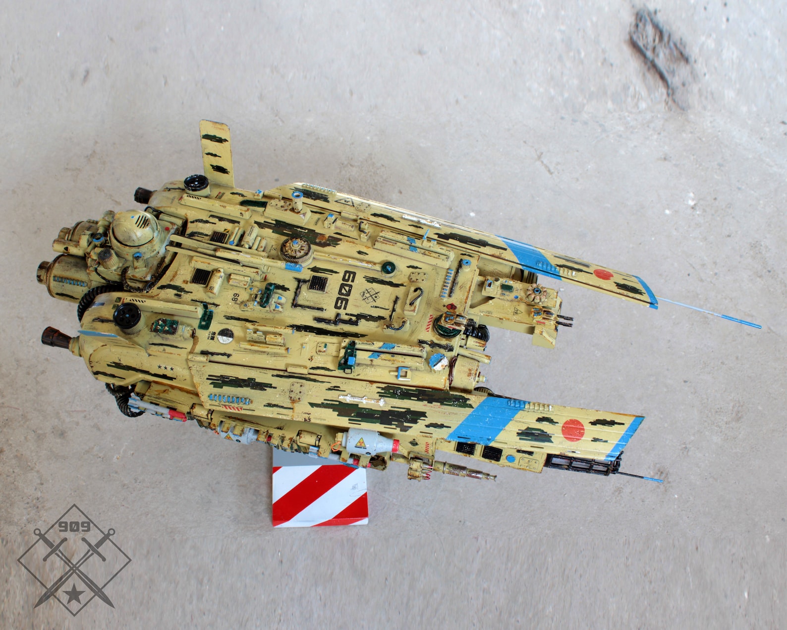 Scratch Build Model Spaceship Stealth Interceptor / Collectible Model ...