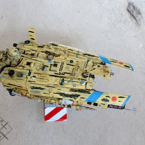 Scratch Build Model Spaceship Stealth Interceptor / Collectible Model ...