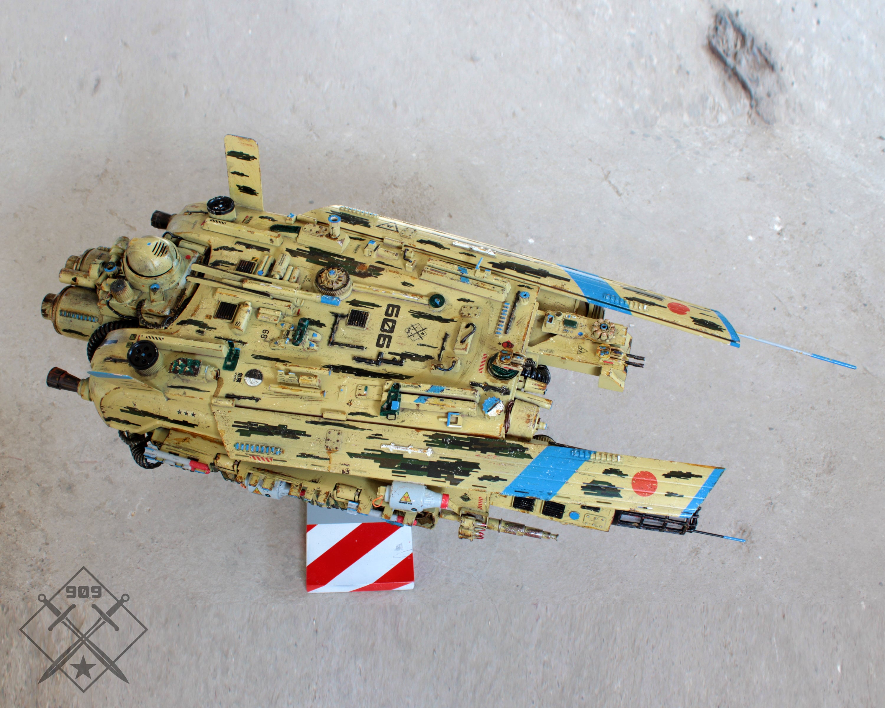 Scratch Build Model Spaceship Stealth Interceptor / Collectible Model ...