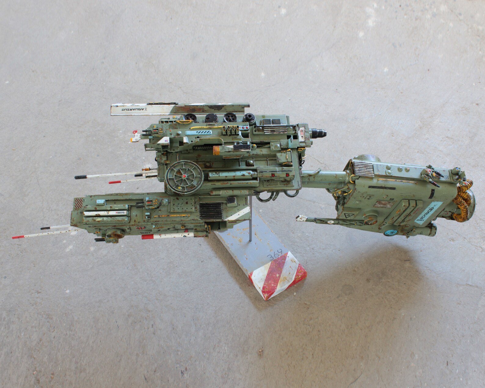 Scratch Build Model Spaceship for Electronic Warfare / Collectible Toy ...