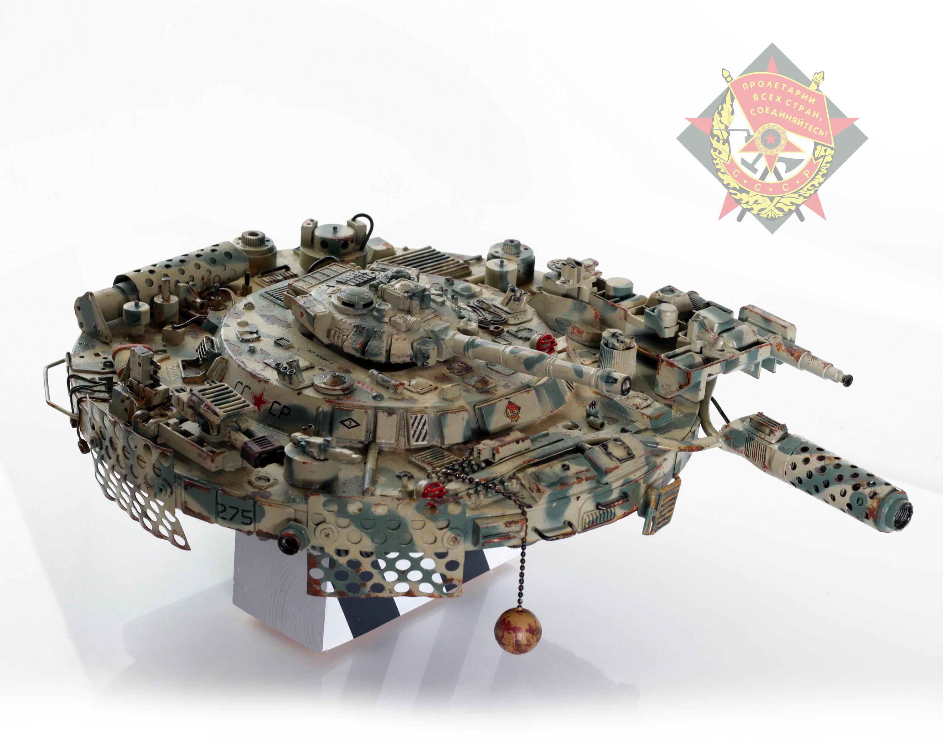 Scratch Build Model Soviet Hover Combat Tank / Sci-fi Tank / Heavy ...