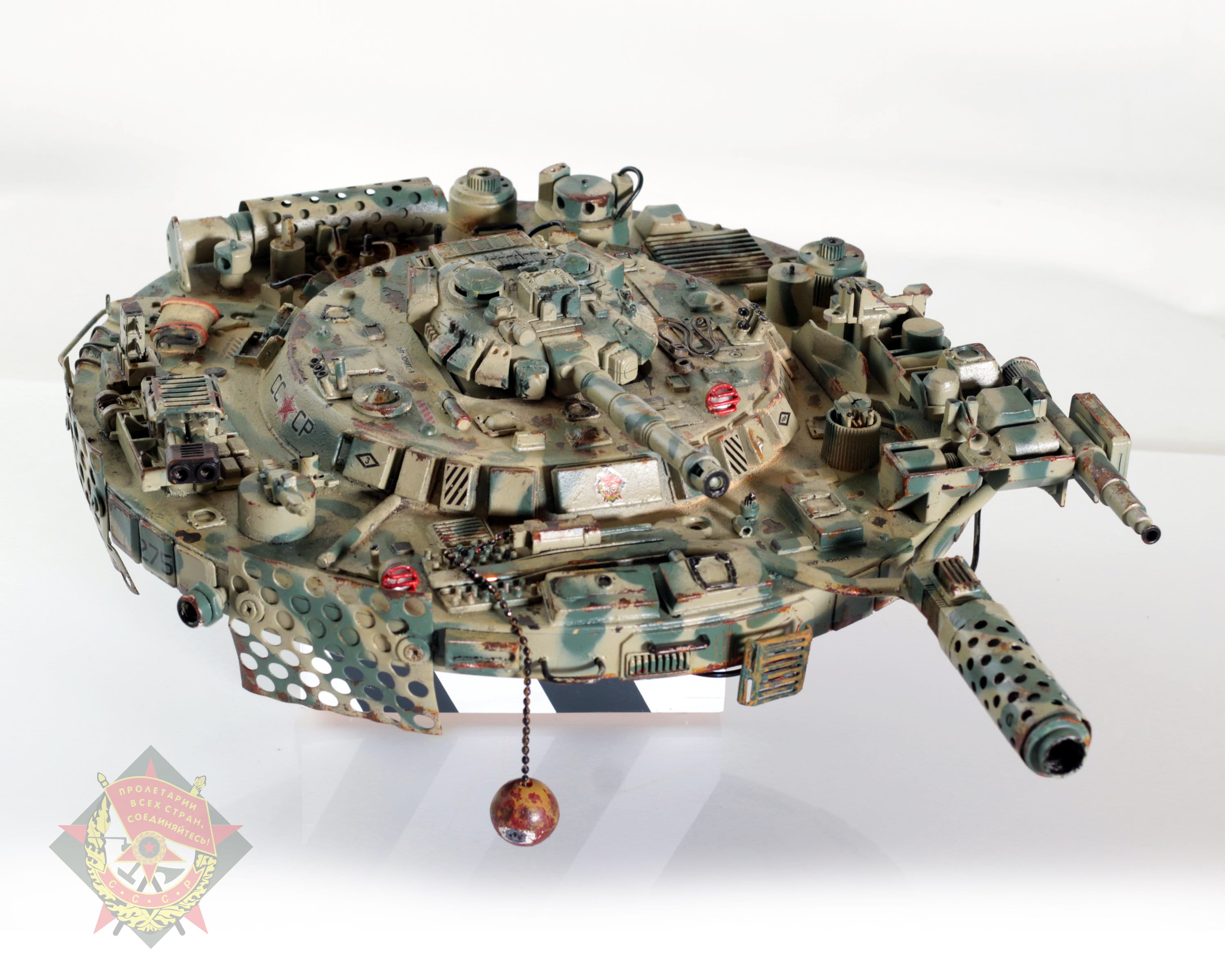Scratch Build Model Soviet Hover Combat Tank / Sci-fi Tank / Heavy ...