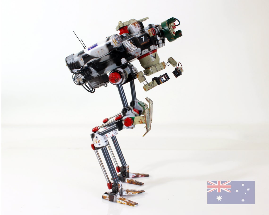 Scratch Build Model Combat Mech / Action Figure / Protector/ Heavy Mech / Detailed Collectible ...