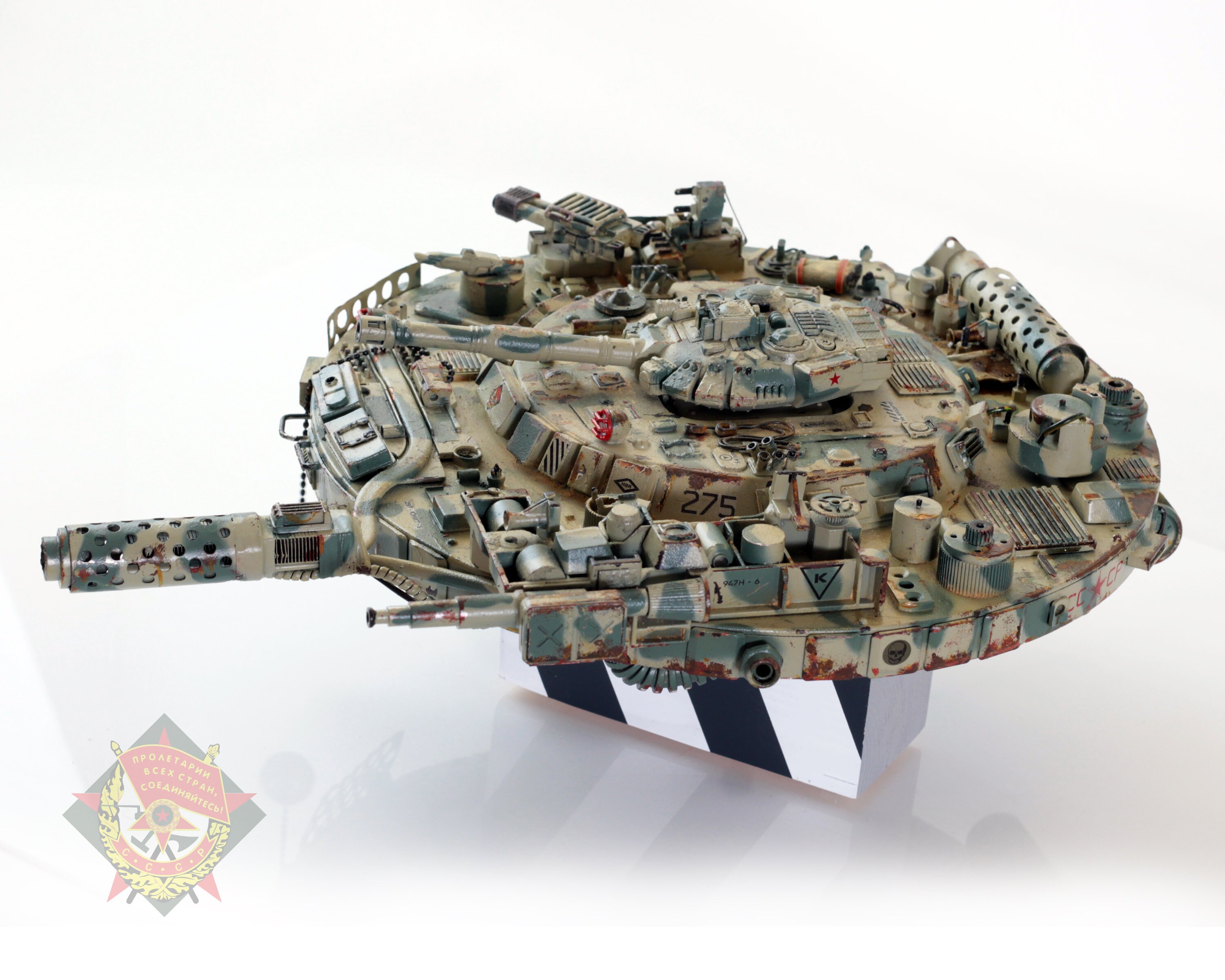 Scratch Build Model Soviet Hover Combat Tank / Sci-fi Tank / Heavy ...