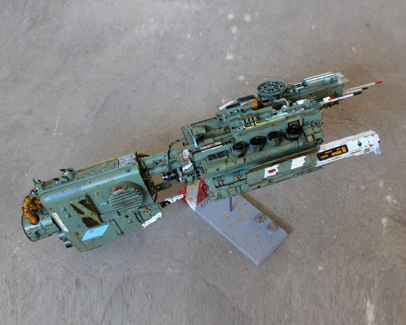 Scratch Build Model Spaceship for Electronic Warfare / Collectible Toy ...