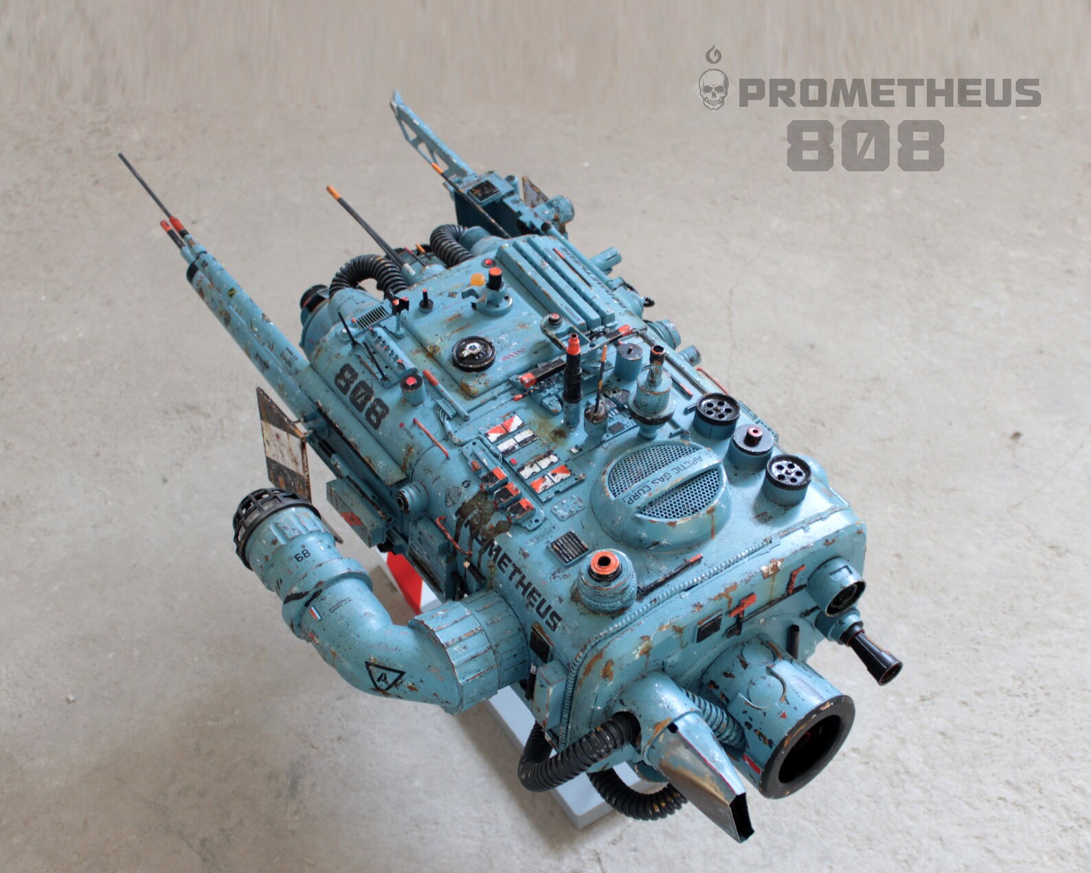 Spaceship Model Gas Carrier Tanker Scratchbuild Spaceship / Collectible ...