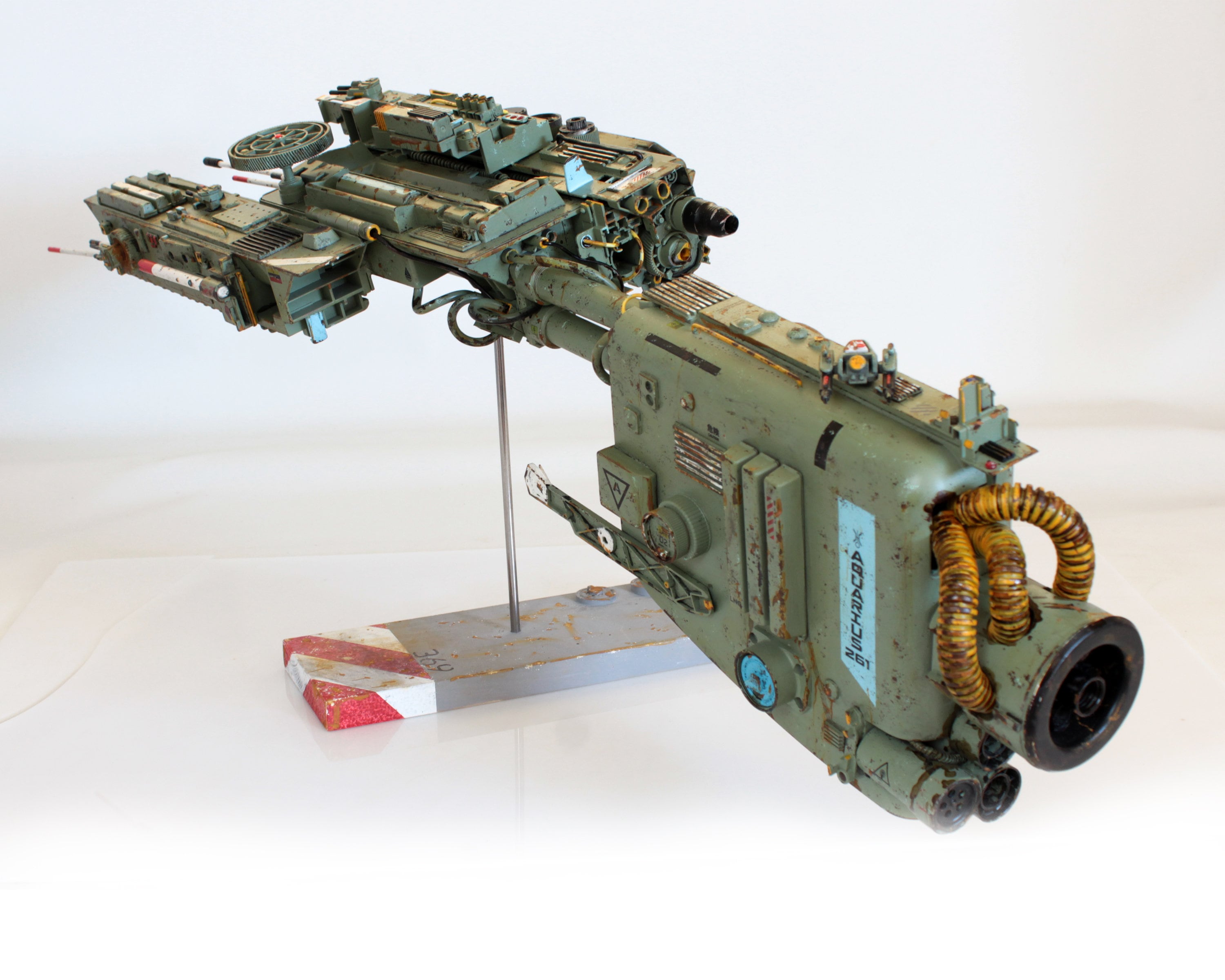 Scratch Build Model Spaceship for Electronic Warfare / Collectible Toy ...