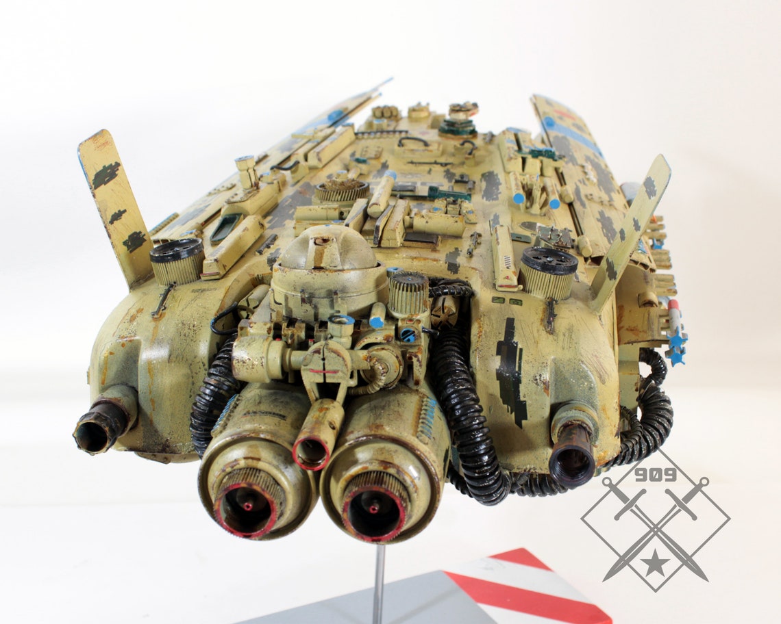 Scratch Build Model Spaceship Stealth Interceptor / Collectible Model ...