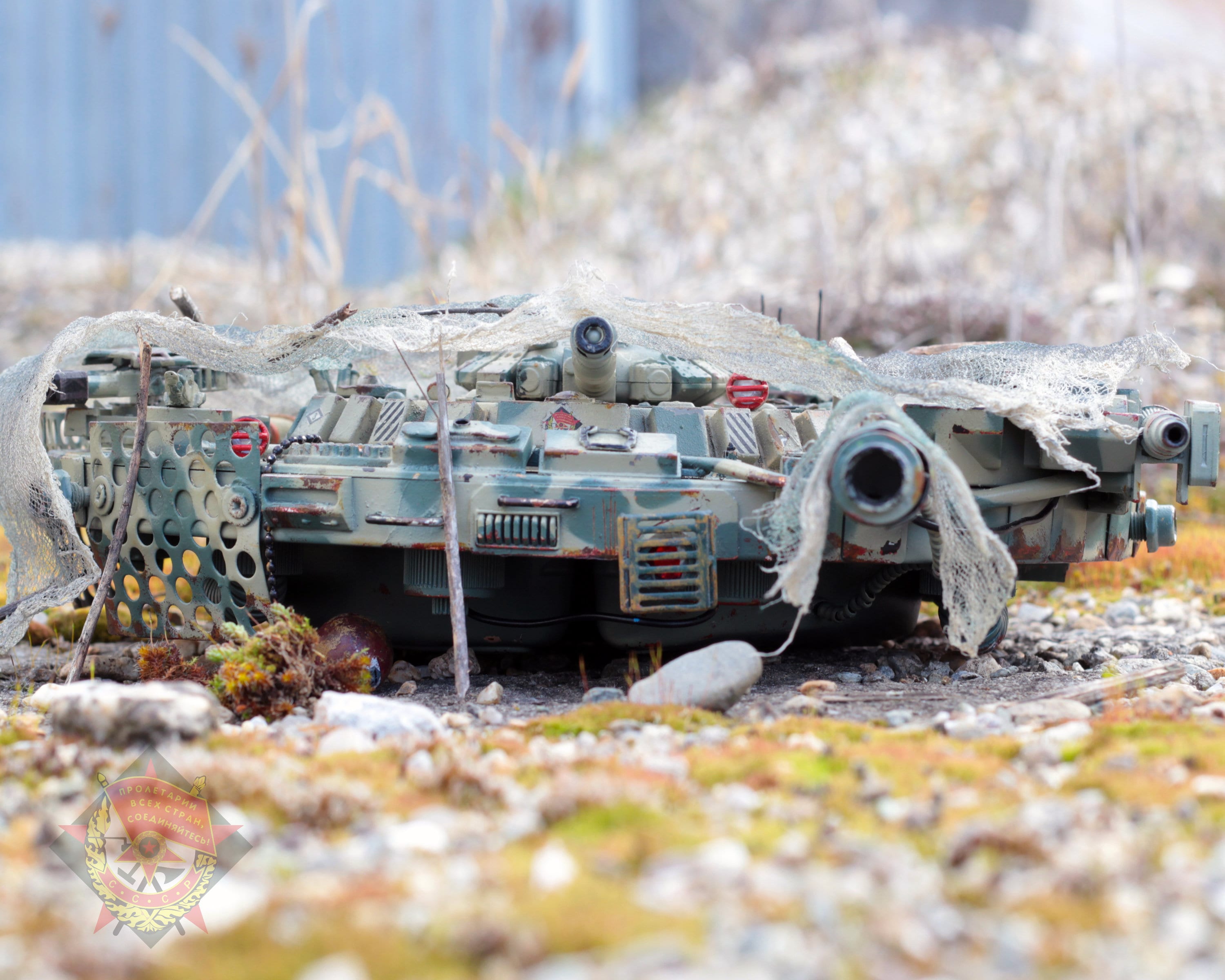 Scratch Build Model Soviet Hover Combat Tank / Sci-fi Tank / Heavy ...