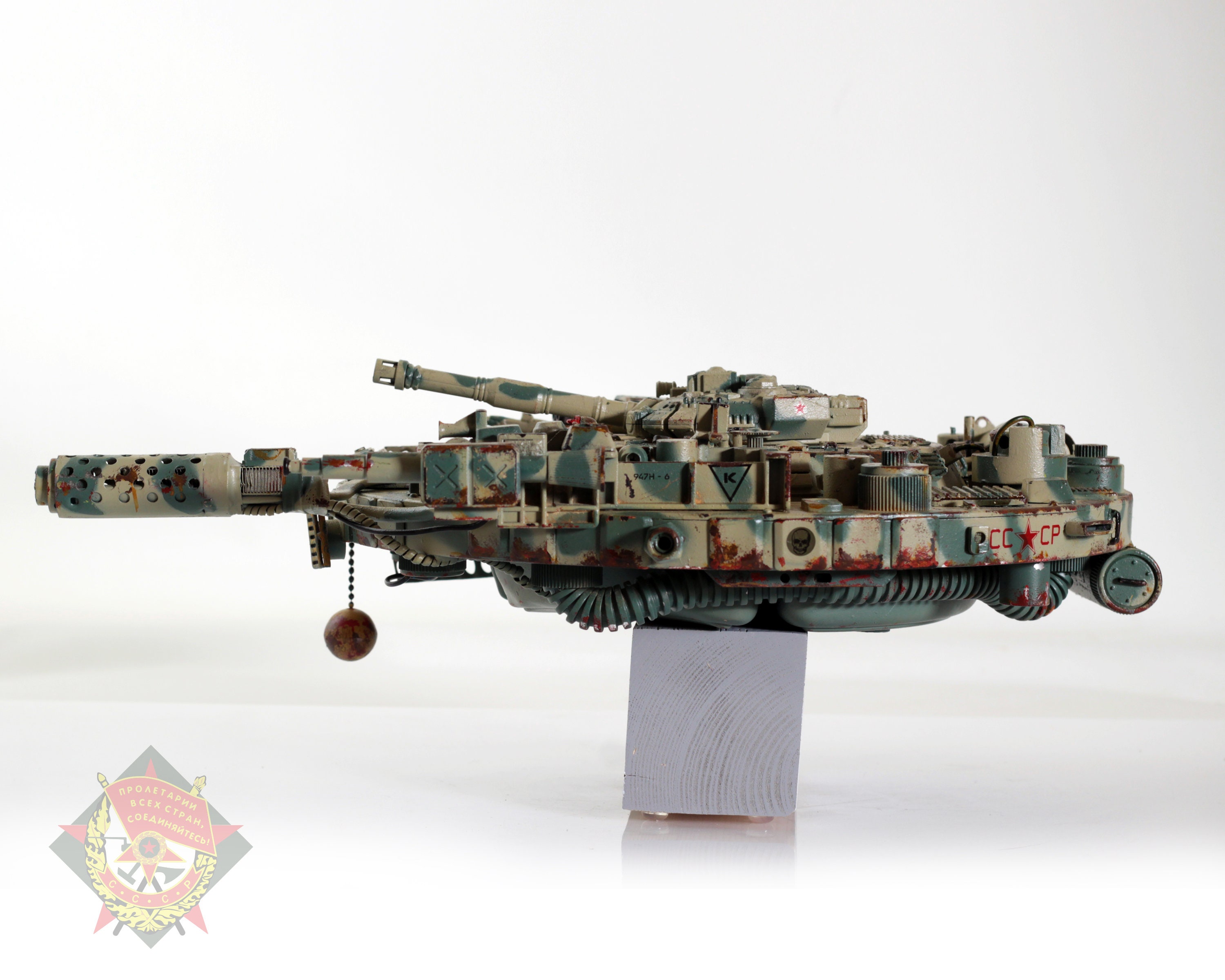 Scratch Build Model Soviet Hover Combat Tank / Sci-fi Tank / Heavy ...