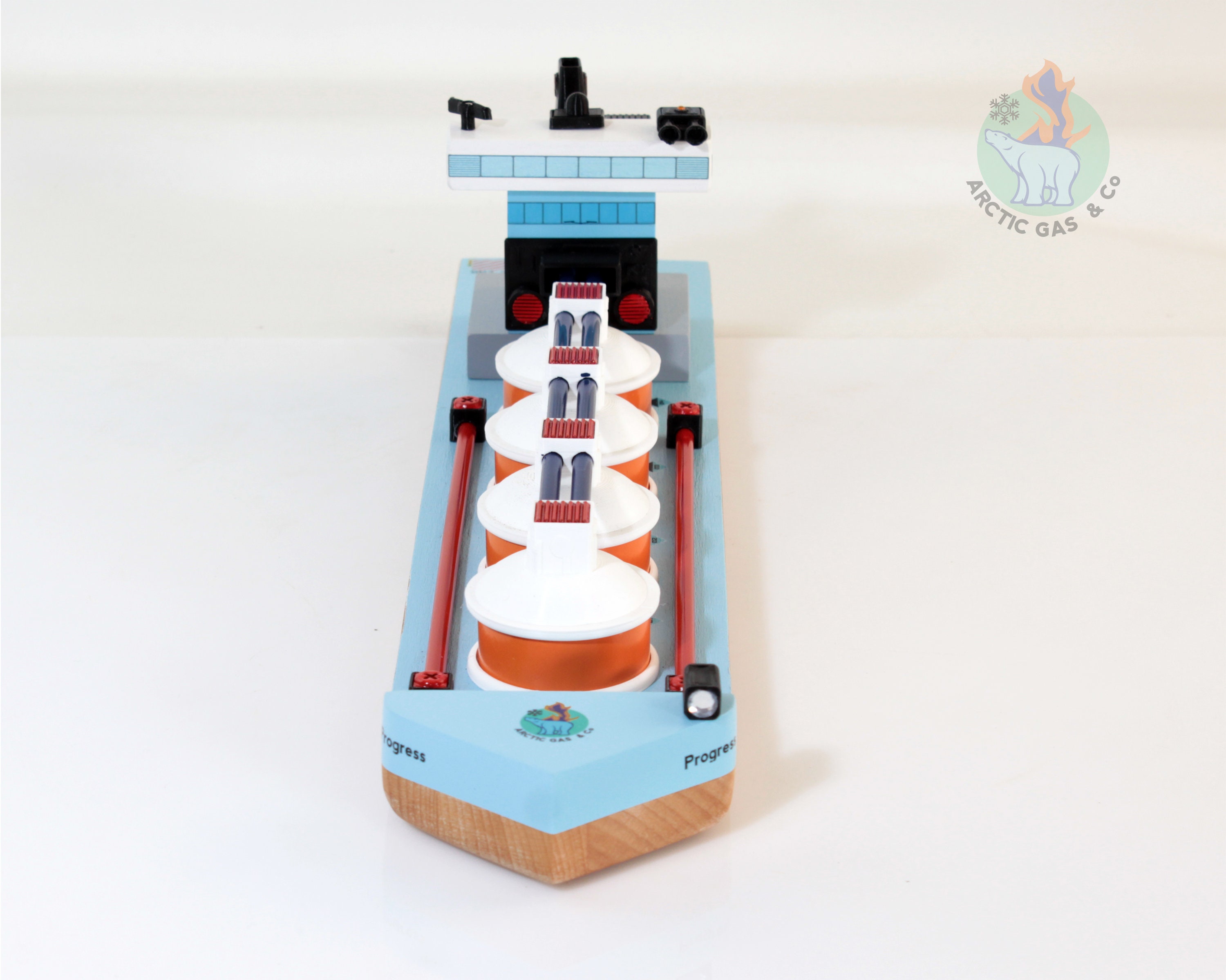Container Wood Ship Toy, LNG Carrier, Gas Wooden Ship Toy, Wood Gas ...