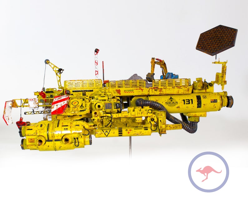 Sci-fi Construction Spaceship Model: Large Display Toy (70cm ...